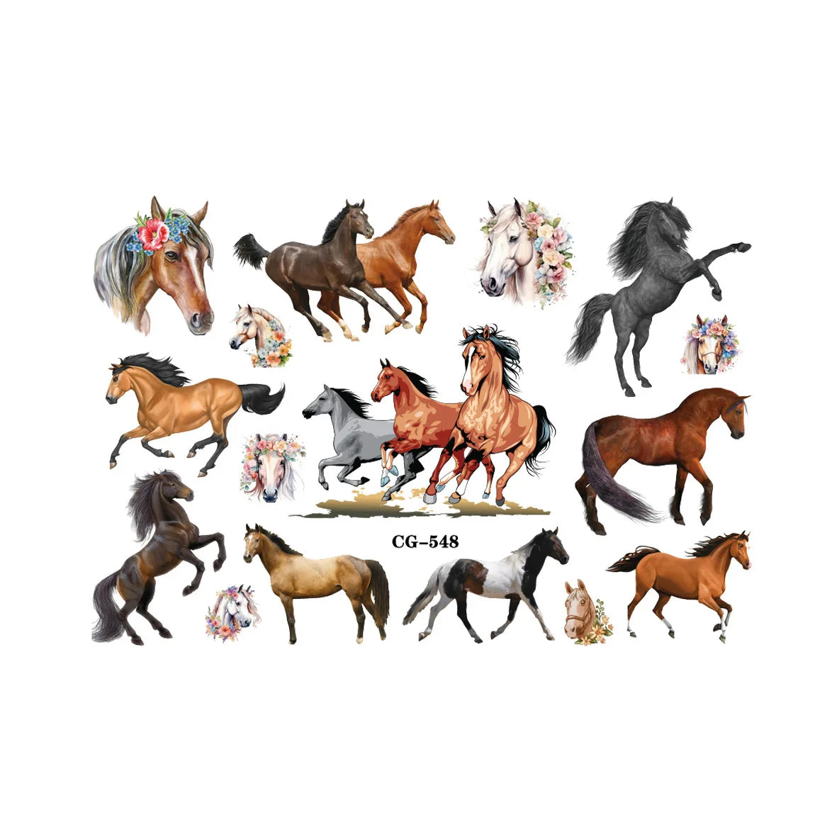 Pack Tattoo Passion Cheval & Univers Cheval